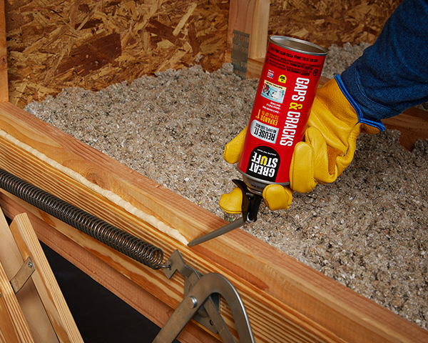 Air Sealing Attic With Spray Foam | Gas Furnace